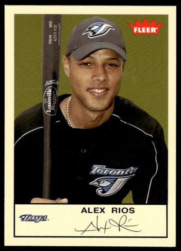 2005 Fleer Tradition #202 Alex Rios Near Mint or Better | eBay