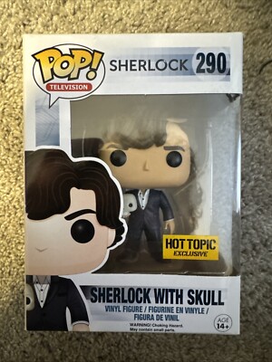 FUNKO! POP! Vinyl Figure: Sherlock, Sherlock With Skull #290 *exclusive ...