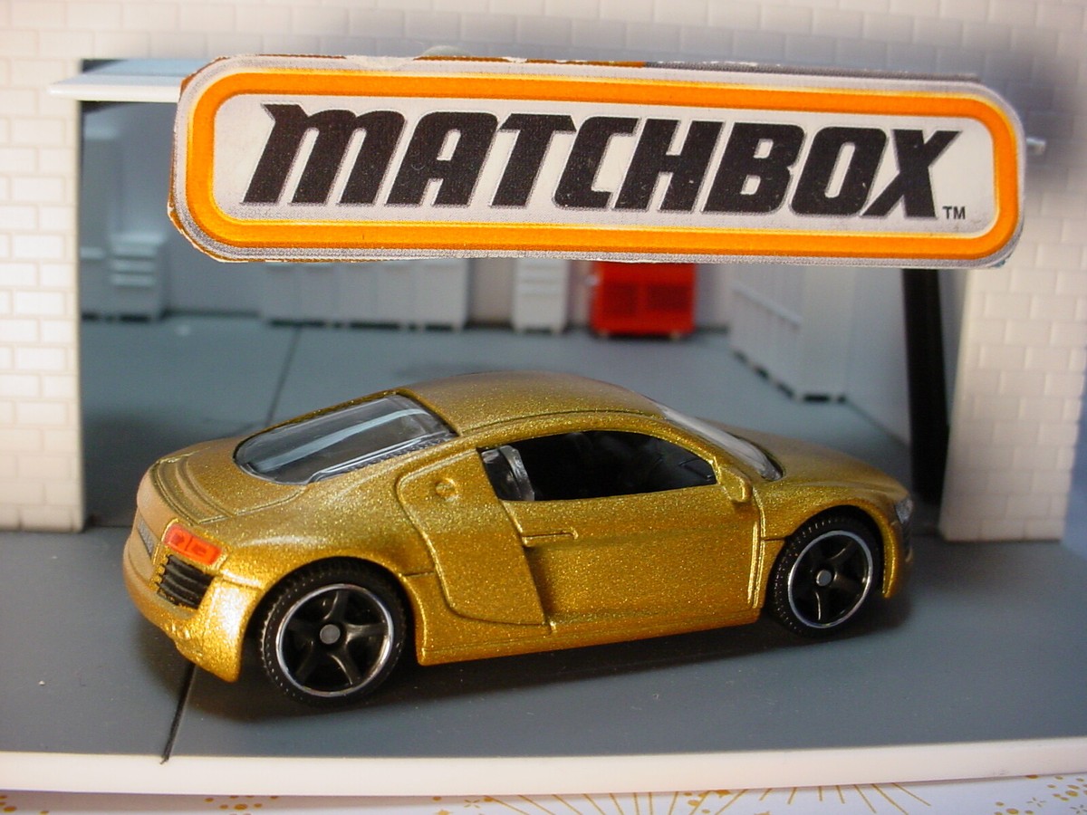 Audi R8 Dorado Matchbox. '07 Audi R8 Gold. Loose. | EBay