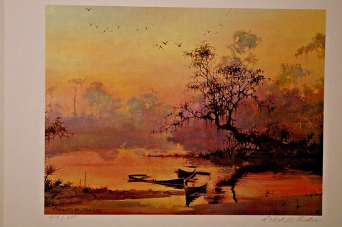 Robert Rucker S/N print "Still Bayou" | eBay