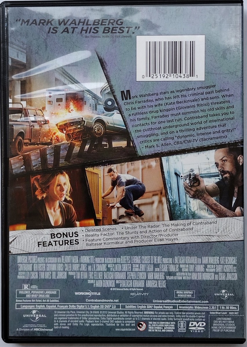 Contraband Movie Dvd
