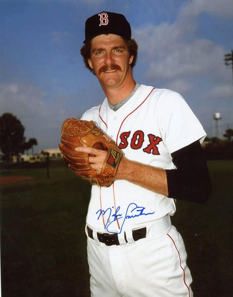MIKE SMITHSON BOSTON RED SOX SIGNED AUTOGRAPHED 8X10 PHOTO | eBay
