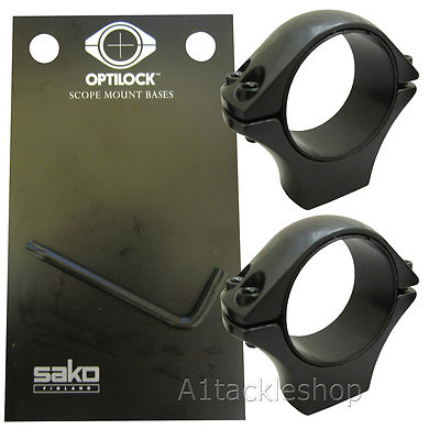 Optilock 30mm Medium Scope Rings for Sako/Tikka Mounts | eBay Australia