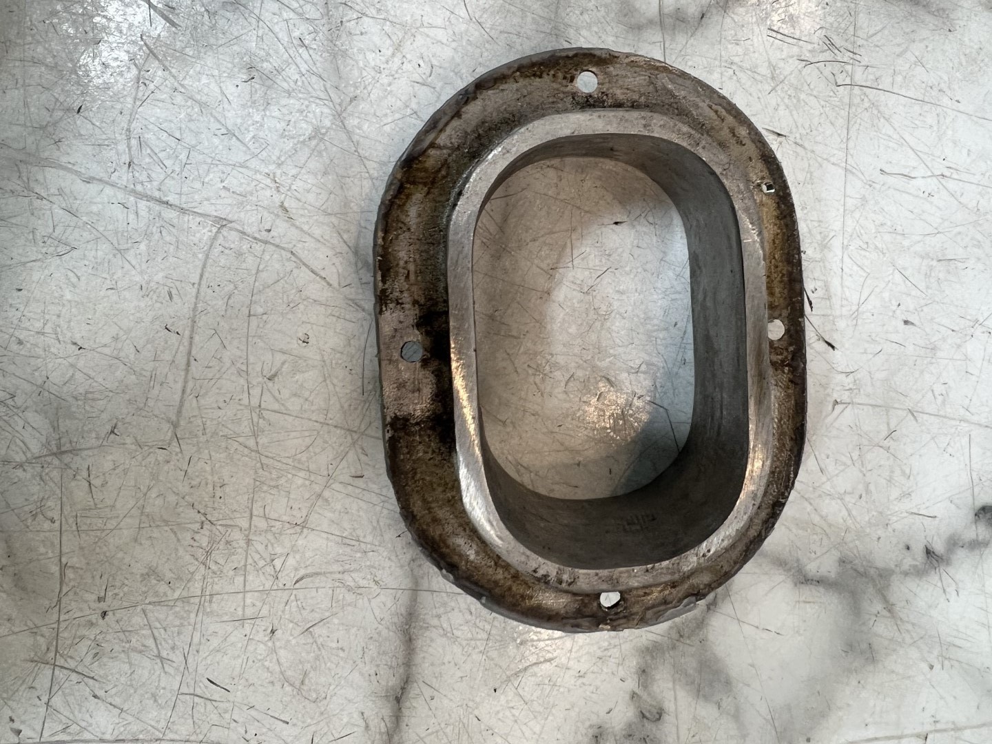 85 Chris Craft Commander 336 Boat stainless steel anchor rope hatch ...