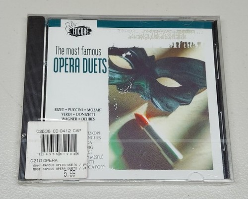 Most Fam Opera Duets - Most Famous Opera Duets, Alliance, CD Factory ...