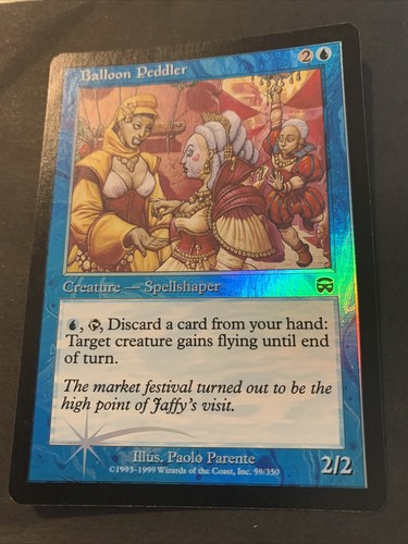 MTG Mercadian Masques - Balloon Peddler FOIL (NM) Never Played | eBay