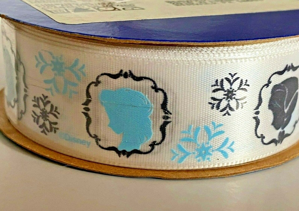 Disney Ribbon FROZEN Olaf Anna Elsa Kristoff Characters Family Forever ...