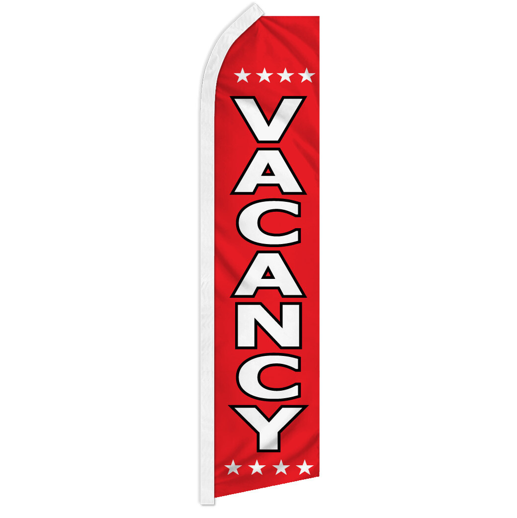 Vacancy Advertising Swooper Feather Flutter Flag Real Estate | eBay