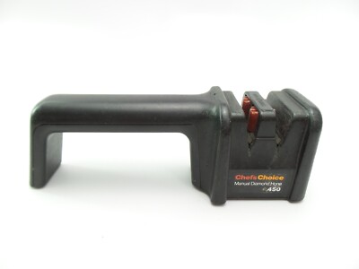 CHEF'S CHOICE Manual Diamond Hone Knife Sharpener - 2 Stage 450 | eBay