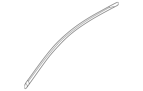 Genuine Honda Molding Assembly L Front Door Sash 72465-THR-A01 | eBay