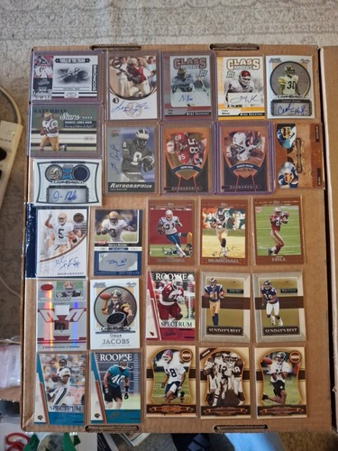 2006-07 Football Numbered Cards Lot Of 26. 8 Autos, 18 Numbered ...