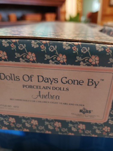 Vintage Russ Dolls of Days Gone By Andrea 12” READ DESCRIPTION | eBay