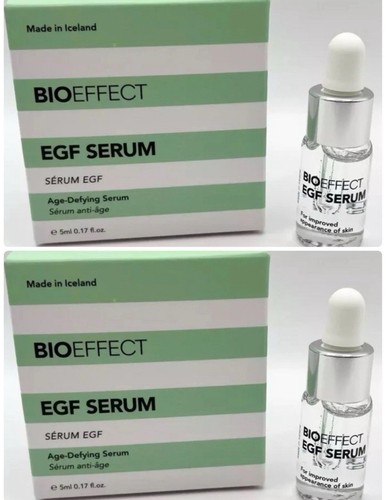 2 Bioeffect EGF Serum Age Defying 5 ml 0.17 oz Deluxe Travel Size New in Box | eBay