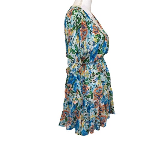 Misa LA Chiara dress, Oasis Floral, NWT, XS, bloomcore, artsy, flowy ...