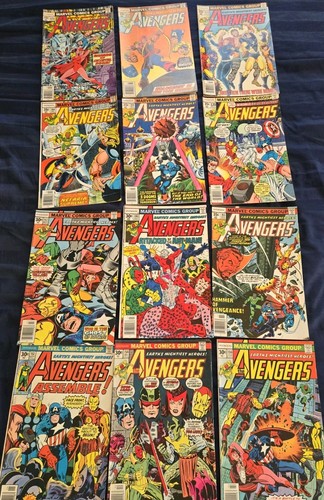Marvel Comics The Avengers Lot of 24 From 151 To 188 (1977) | eBay