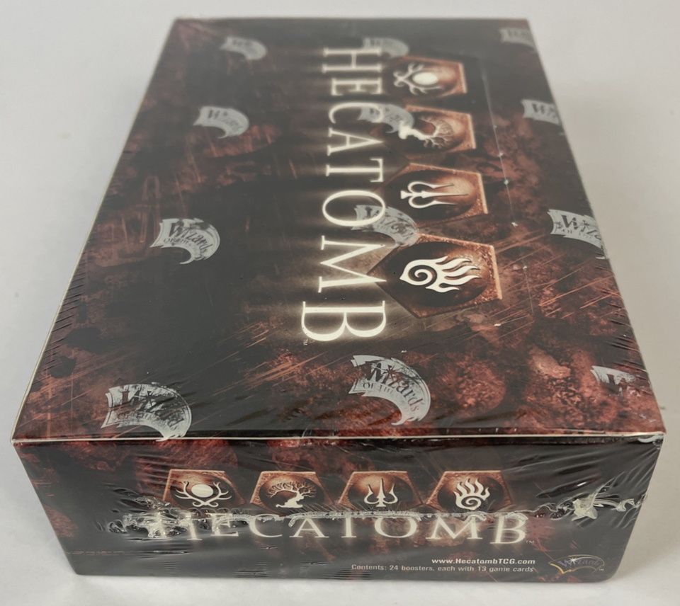 Hecatomb Base Set & Last Hallows Eve TCG CCG Sealed Booster Box Lot Of ...