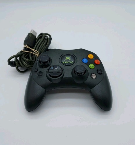 Original Xbox Controller S Type Black OEM With Breakaway Cable Tested ...