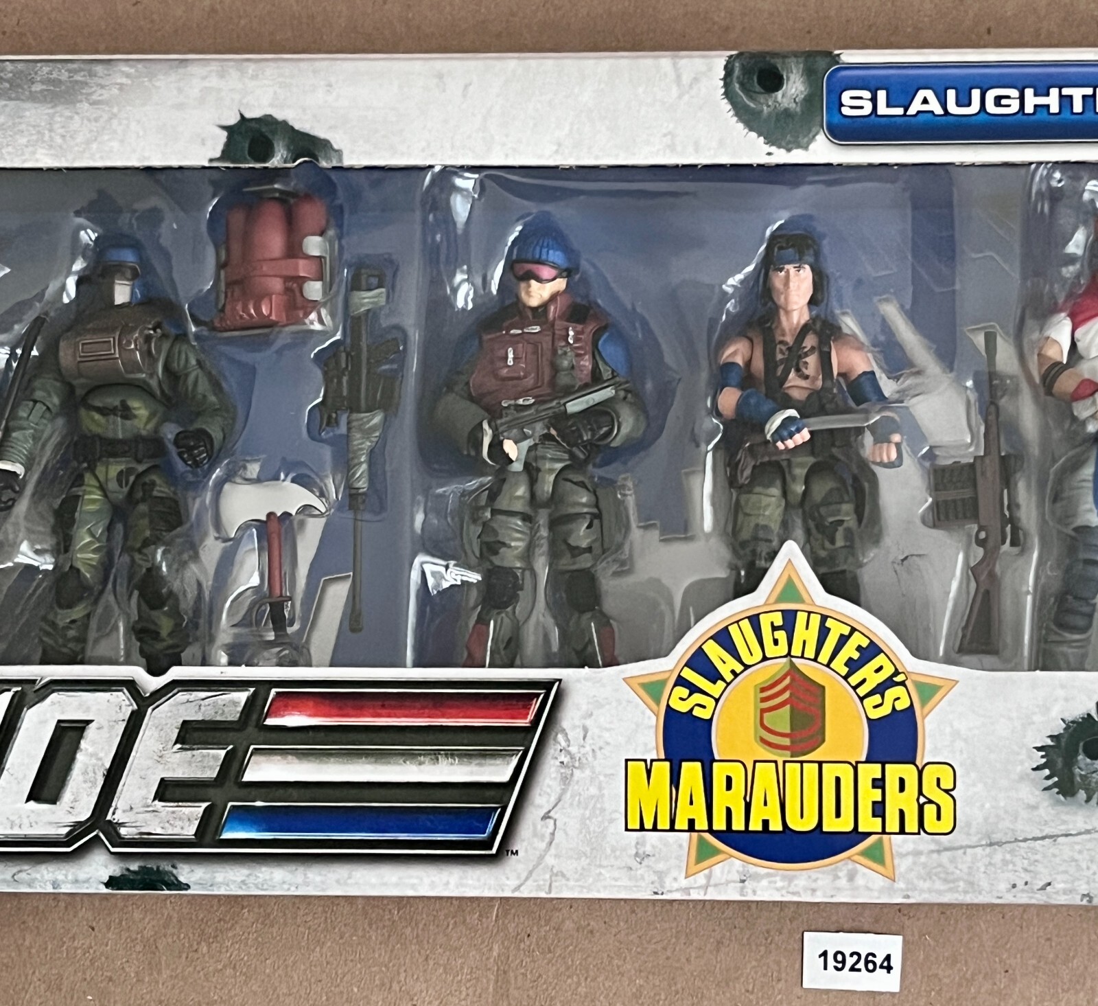 G.I. Joe 2011 SLAUGHTER'S MARAUDERS BATTLE SET of 7 LIMITED 3.75" MINT ...
