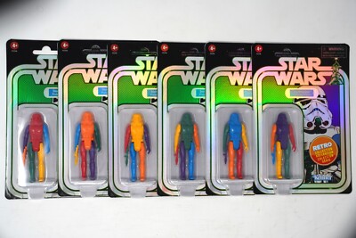 Star Wars Retro Storm Trooper Prototype complete Action Figure Set ...