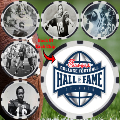 Chuck Ealey Toledo College Football Hall of Fame Chips (5) - SIGNED | eBay