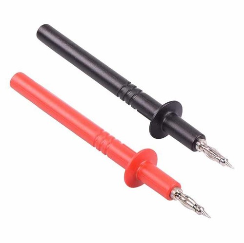 Pair Red + Black 4mm Test Probe Connector 5063200256672 | eBay