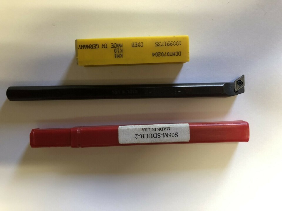 INDEXABLE BORING BAR S06M-SDUCR-2 WITH DCMT INSERTS | eBay