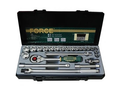 Force 4243-5 1/2" Dr. 10-32mm Socket Set: Ratchet Sliding T Handle Breaking Bar | eBay Australia