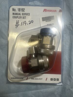 RobinAir 18192 R134A Manual Replacement Coupler Adapter Set ...