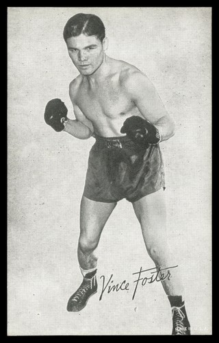 1947-66 Boxing Exhibits Vince Foster EX | eBay