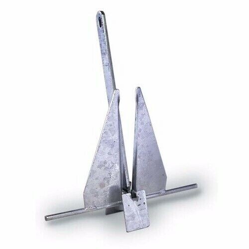 Danforth type Anchor Pack - Boats, canal, narrowboat c/w Rope & chain ...