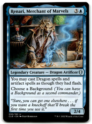 2022 MTG Commander Legends Renari Merchant of Marvels Card 90 | eBay ...
