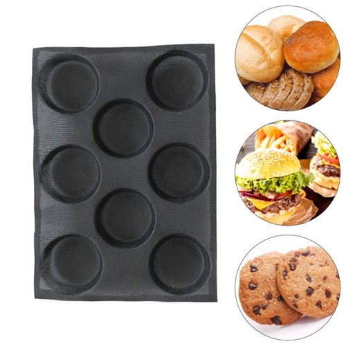 Mini Round Disc Pan Convenient Baking Mold Silicone Bread Omelette Cake ...