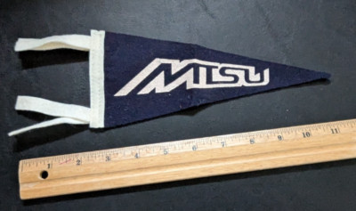 Vintage MTSU Middle Tennessee State University Pennant Small | eBay