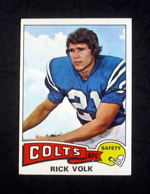 1975 TOPPS SET BREAK #30 Rick Volk Baltimore Colts EX | eBay