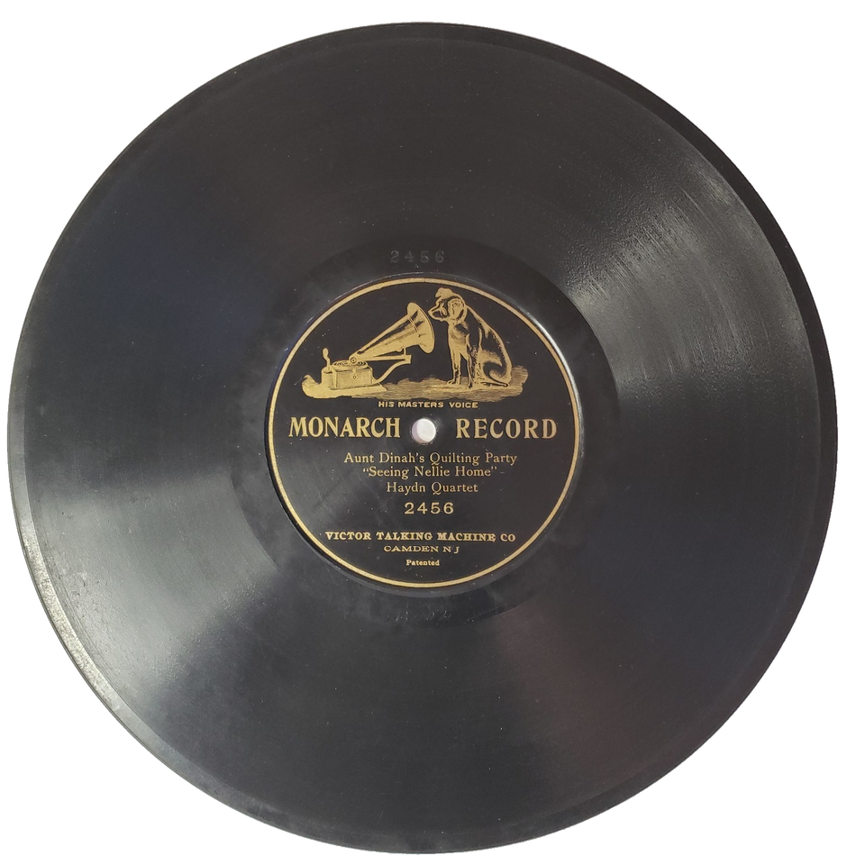 Victor Monarch 2456 - Aunt Dinah's Quilting Party - Haydn Quartet 78rpm Record | eBay