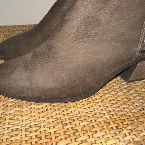 Frye Women’s Size 8M Judith Double Zip Suede Booties Ankle Boots Brown ...