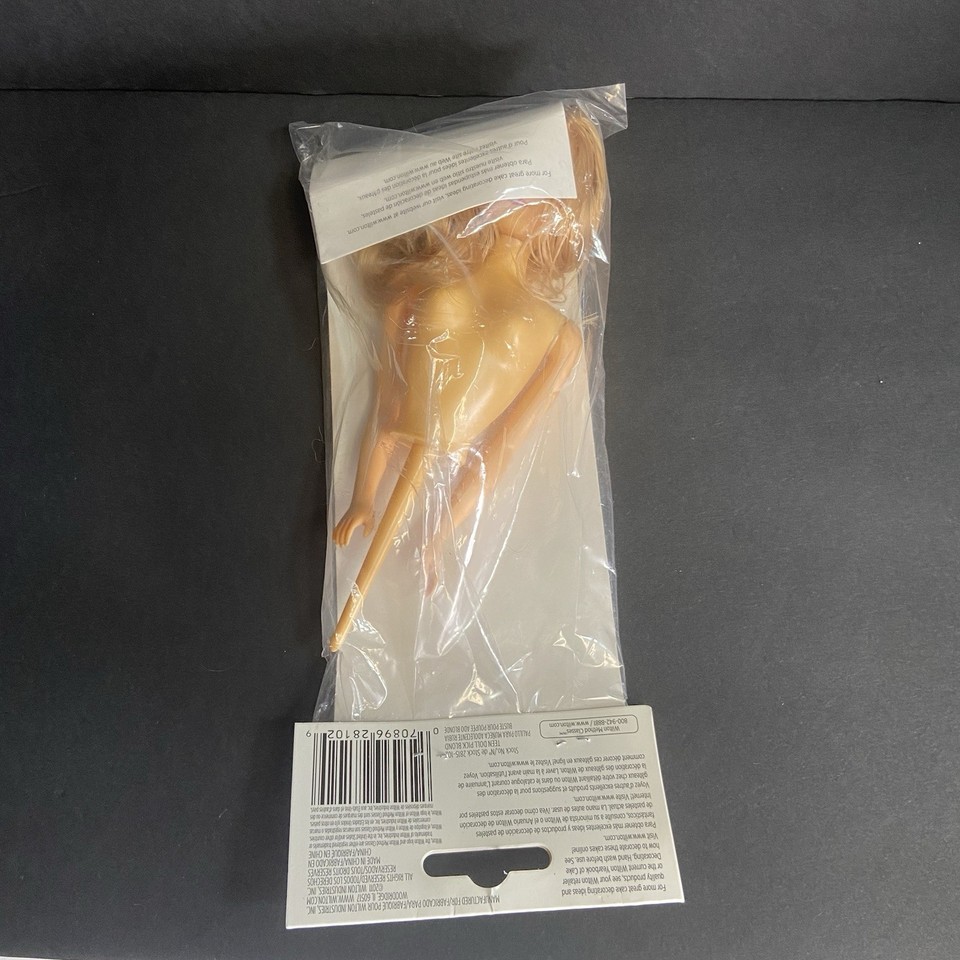 Wilton Cake Decoration KELLY Teen Doll Pick Blonde 7" High Topper - NEW ...