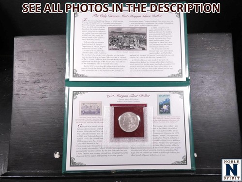 NobleSpirit } The Only Denver Mint Morgan Silver Dollar 1921 ...