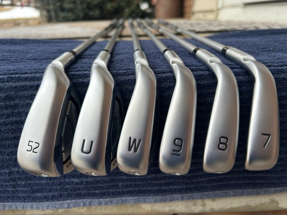 Ping G440HL irons7-P Wedge, UW, 52* Wedge, Fujikura Alta Quick 45g - Sr ...