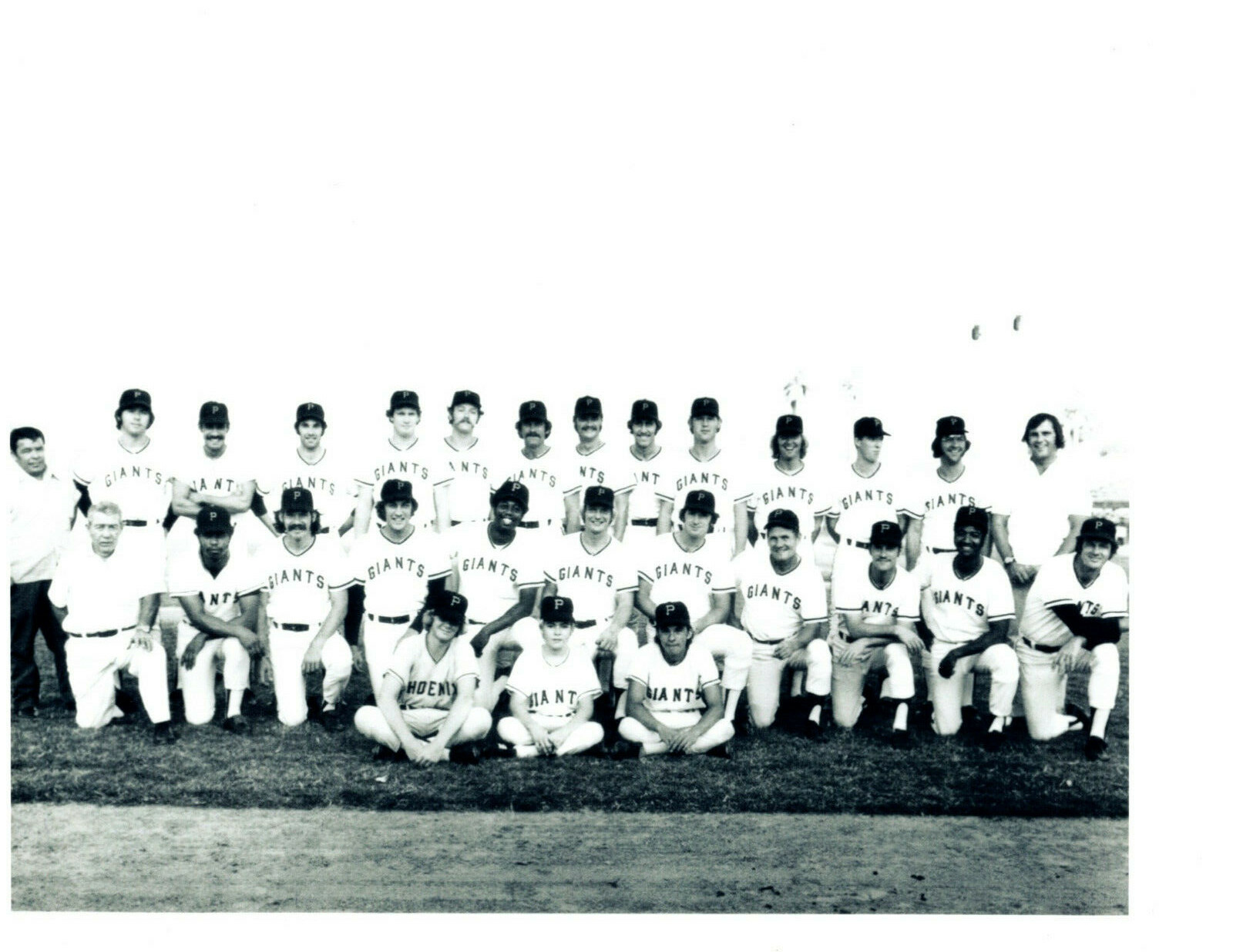 1974 PHOENIX GIANTS 8X10 TEAM PHOTO BASEBALL ARIZONA MONTEFUSCO METZGER ...