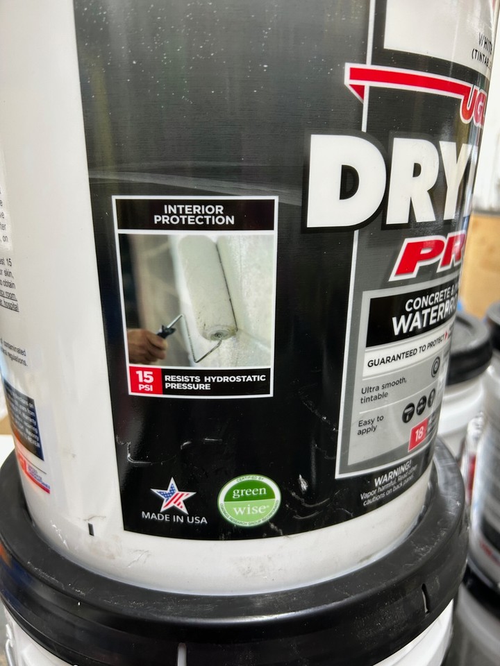 UGL DRYLOK PRO drylock Dry Lock 4.9 gallons Masonary Concrete ...
