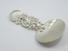 ANTIQUE GORHAM STERLING SILVER MERMAID with SHELL ON TOP BON BON SPOON ...