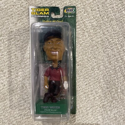 Tiger Woods Bobblehead Tiger Slam PlayMakers 2000 PGA Champion Upper ...
