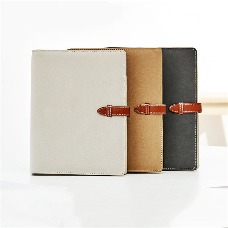 Vintage PU Leather Cover Journals Refillable Notebook Lined Paper Diary ...