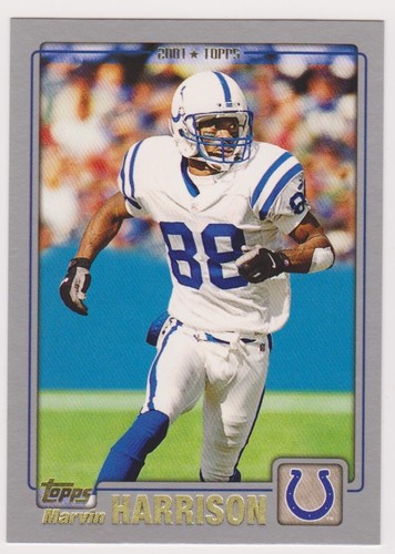2001 Topps Marvin Harrison #275 Indianapolis Colts NFL HOF | eBay