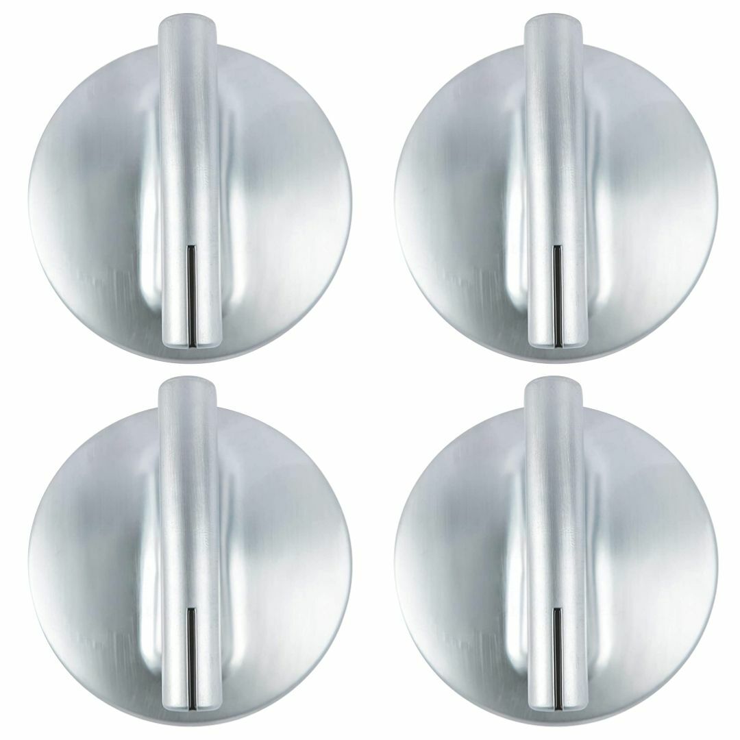 4 Cooktop Burner Knob WP74010839 for Jenn-Air JED8430BDB JED8430BDF ...