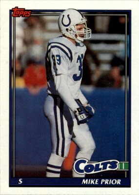 1991 Topps NFL Mike Prior #339 | eBay