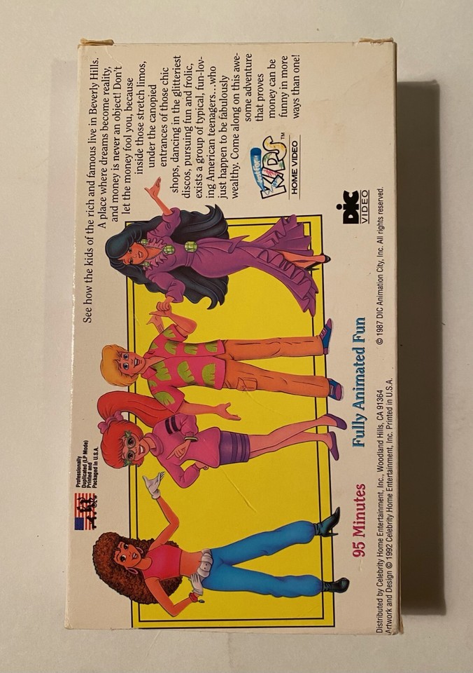 Beverly Hills Teens "Funny Money Mischief", 1992 VHS | eBay
