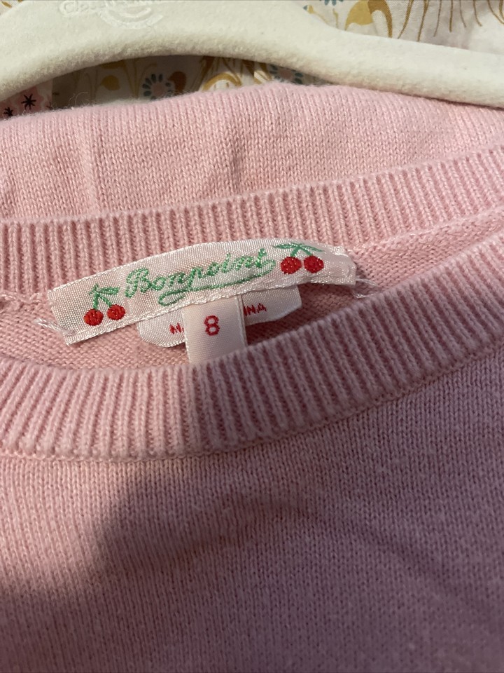 Bonpoint Floral Pink Dress Size 8 | eBay