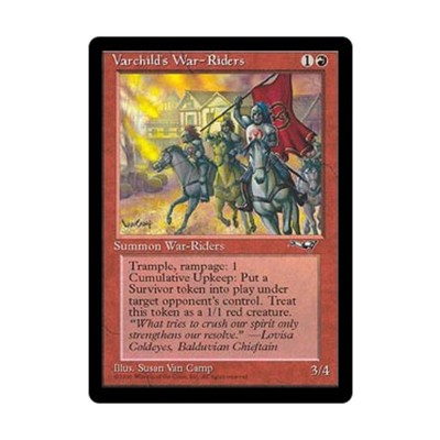 WOTC MtG Alliances Varchild's War-Riders (R2) NM | eBay